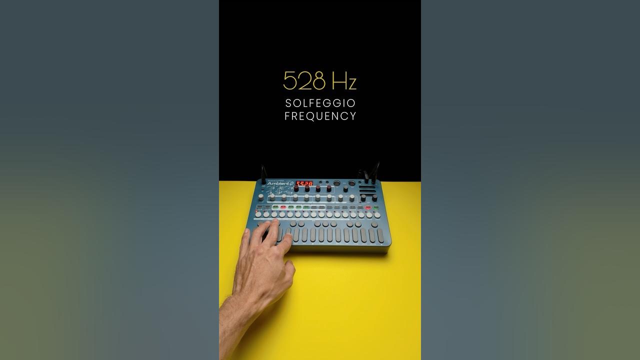 528 Hz Solfeggio Frequency pure tone using the Ambient O. #solfeggio #solfeggiofrequencies ...