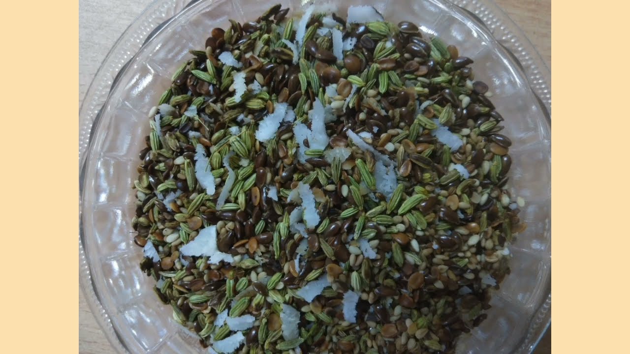 मुखवास / how to make healthy mukhvas/ mukhvas recipe by the tasty dish ...