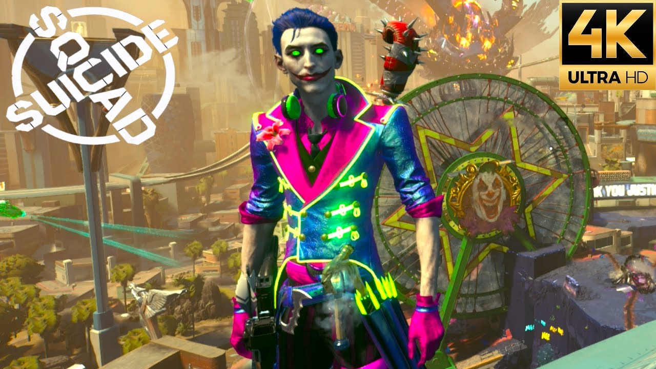Suicide Squad: Kill The Justice League - Cyber Crime Joker Free Roam Gameplay (4K 60FPS) - YouTube