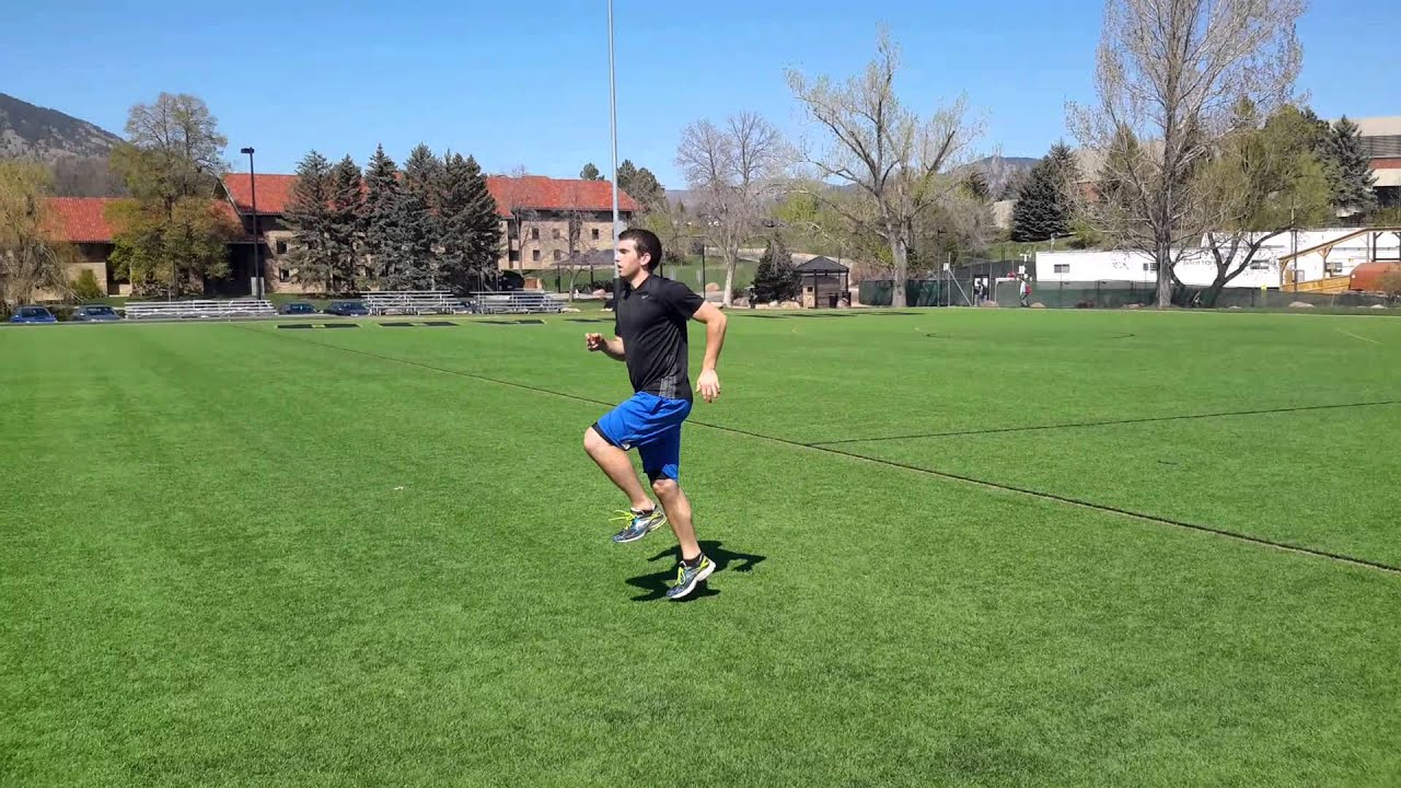 Quick skip single leg - Left - YouTube