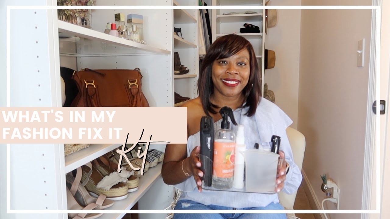 What's In My Fashion Fix It Kit - YouTube