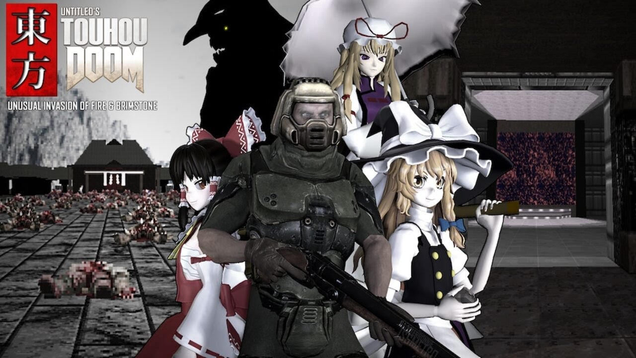 Touhou Doom Mod Weapons Showcase for Doom - YouTube