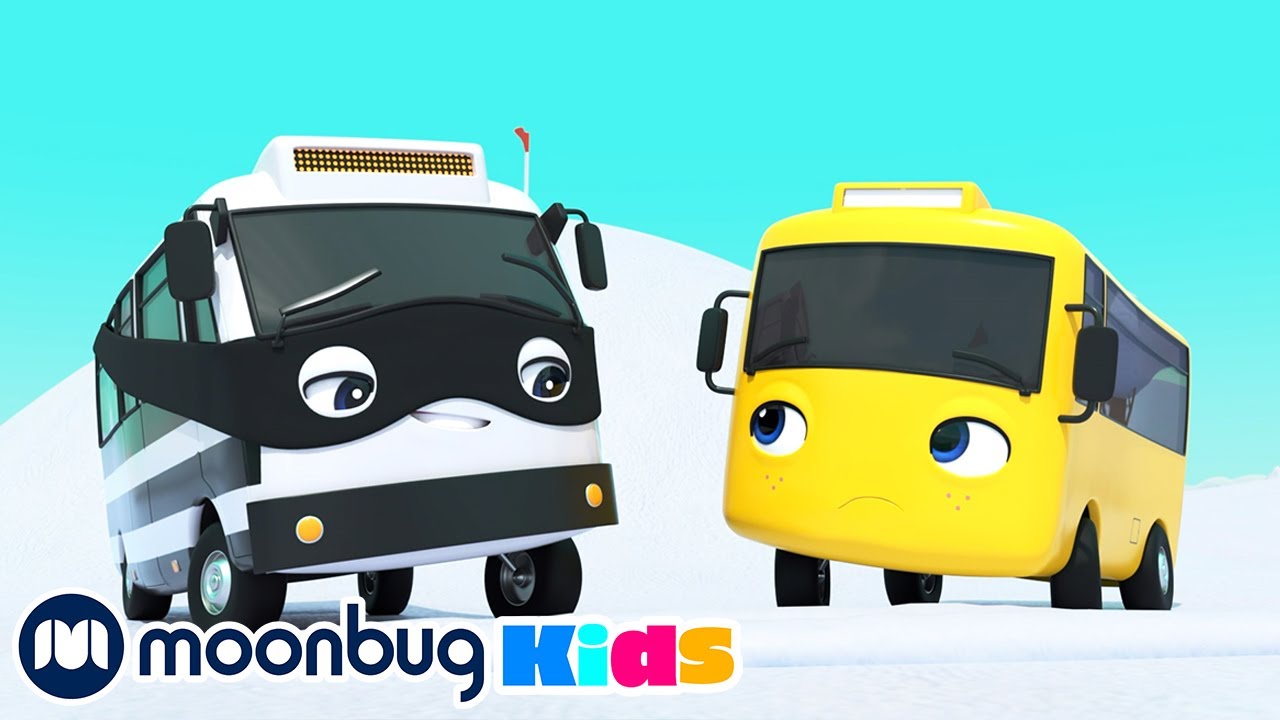 Snow Ball Fight! - Buster and Bandit Work Together | Go Buster | Super ...