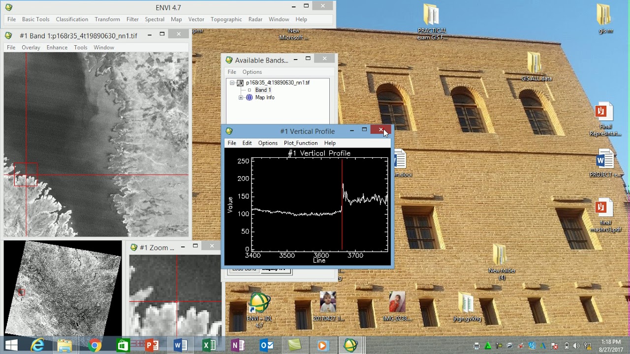 Basic ENVI function LAB #3 - YouTube