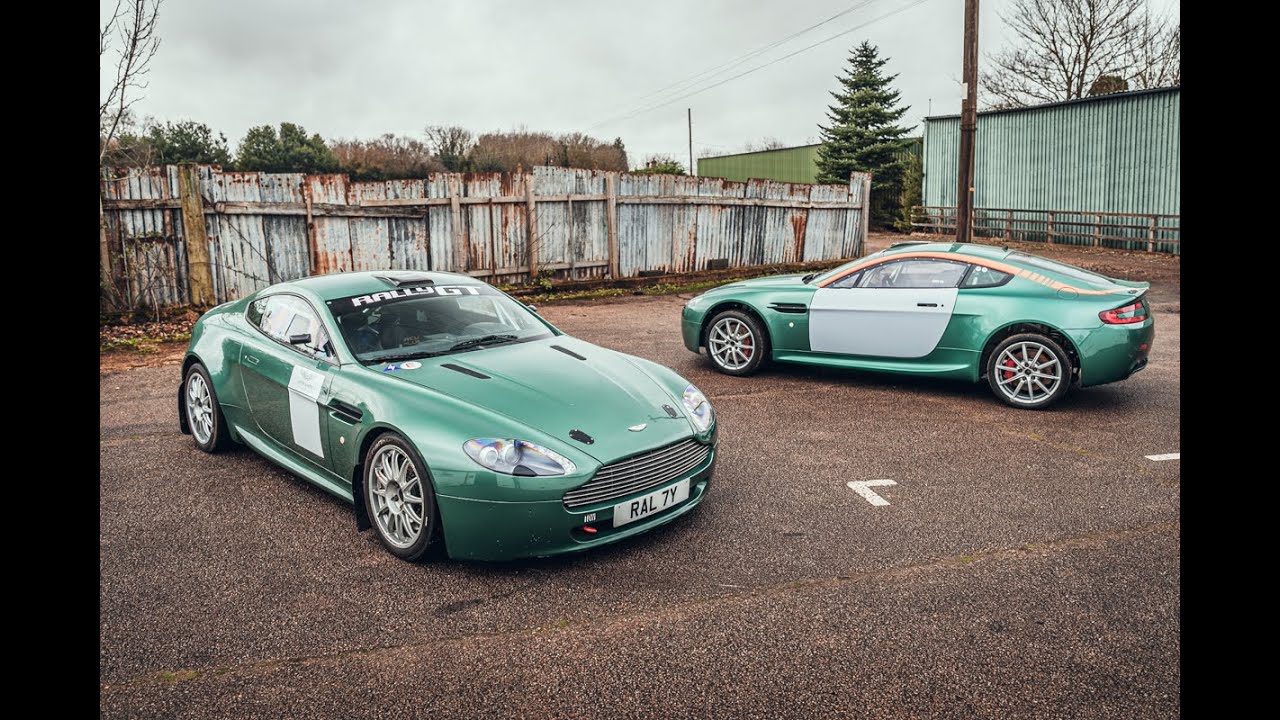 A pair of Aston Martin Vantage Rally GT Cars and Spares Package - YouTube