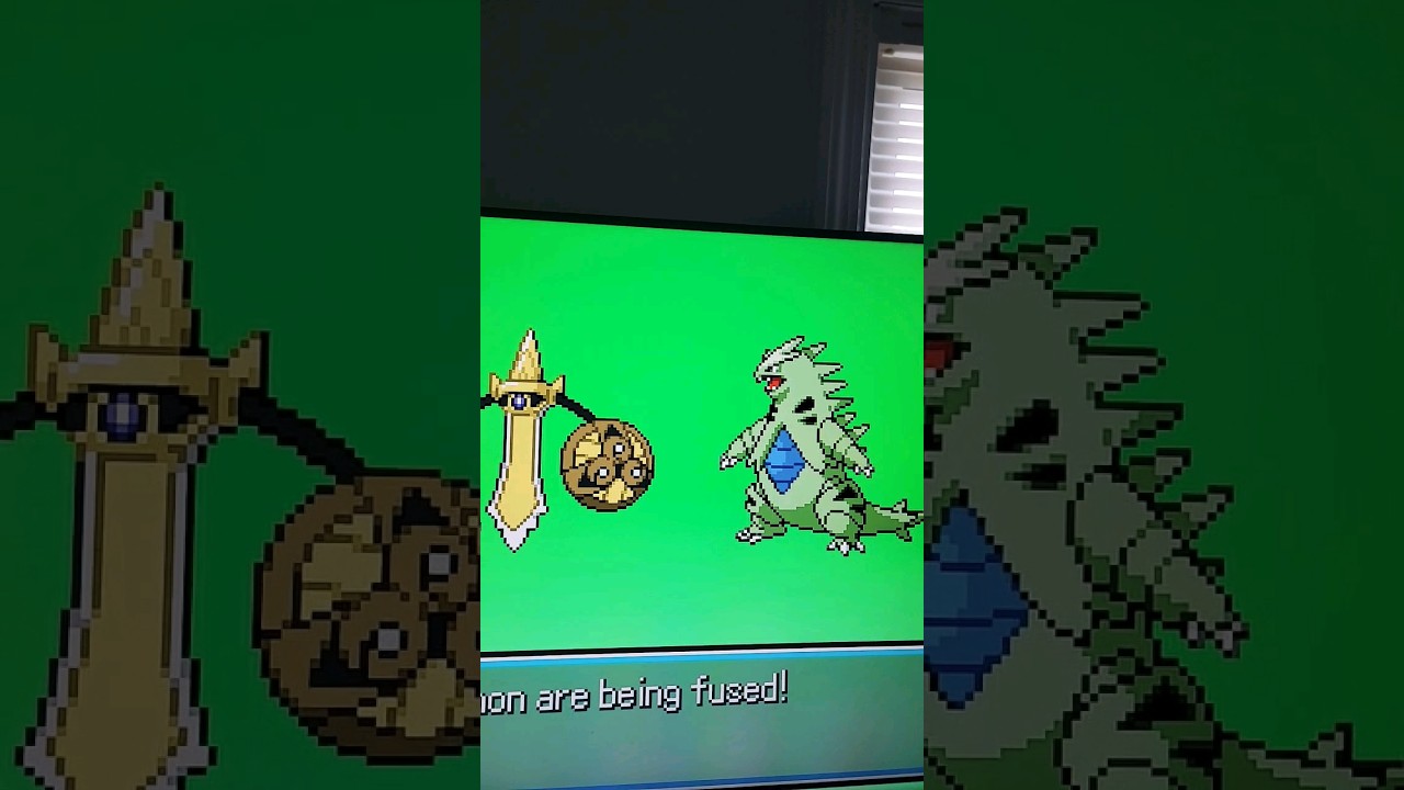 Pokémon Infinite Fusion Tyranitar + Aegislash viewer request - YouTube