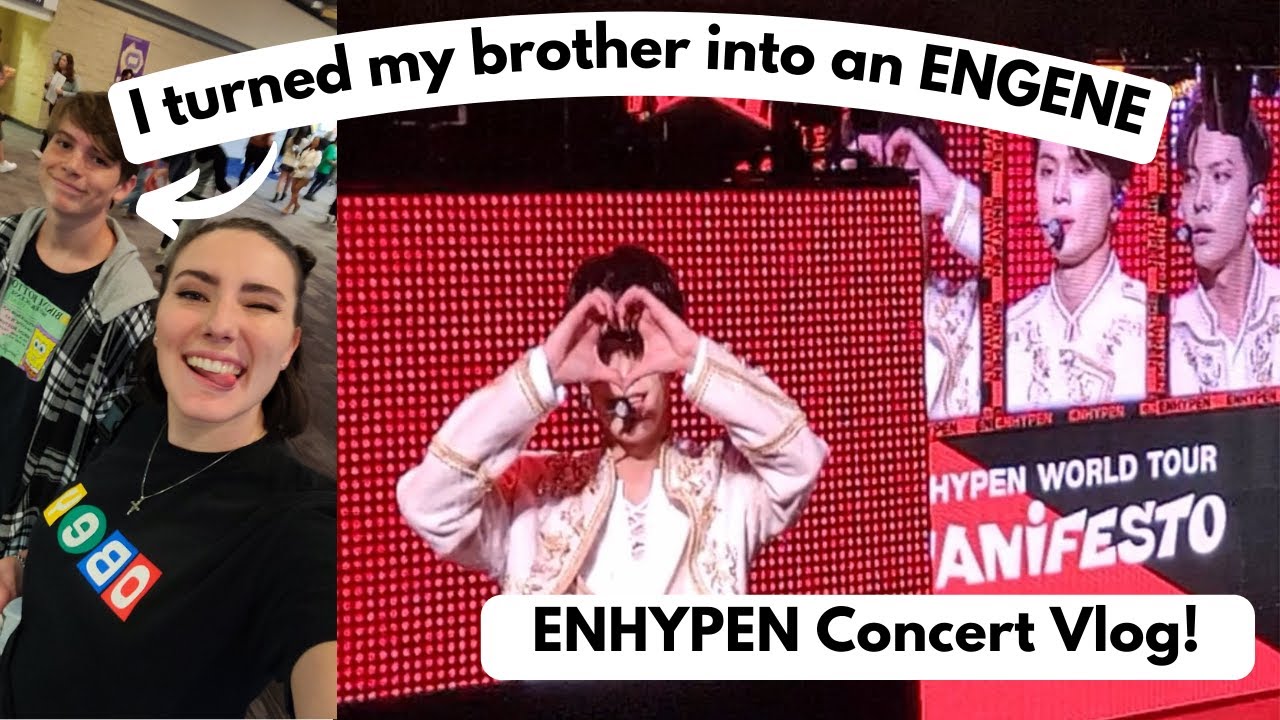 We saw ENHYPEN live and it changed our lives // Concert Vlog! - YouTube