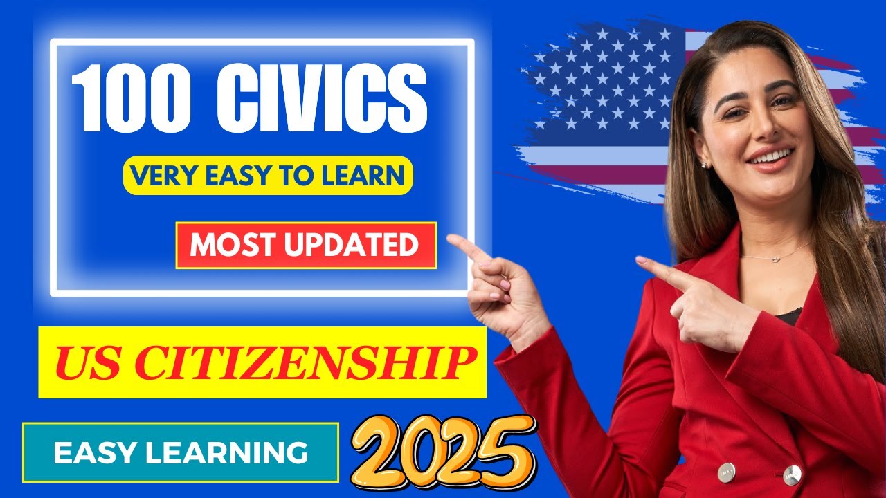 [2025] USCIS Official 100 Civics Questions & Answers 2025 US ...