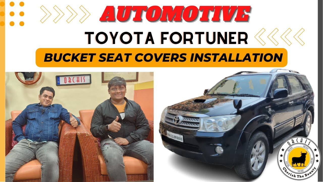 Toyota Fortuner Modified Seat Covers| Toyota Fortuner Bucket & Custom ...