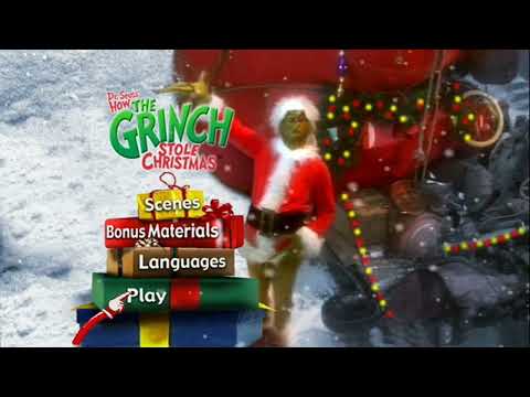 How the Grinch Stole Christmas - DVD Menu Walkthrough