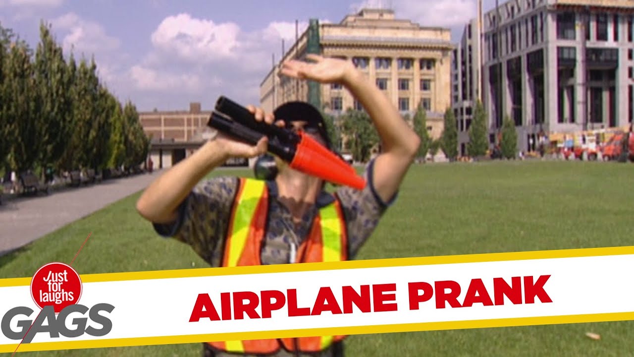 Invisible Aircraft Prank - YouTube
