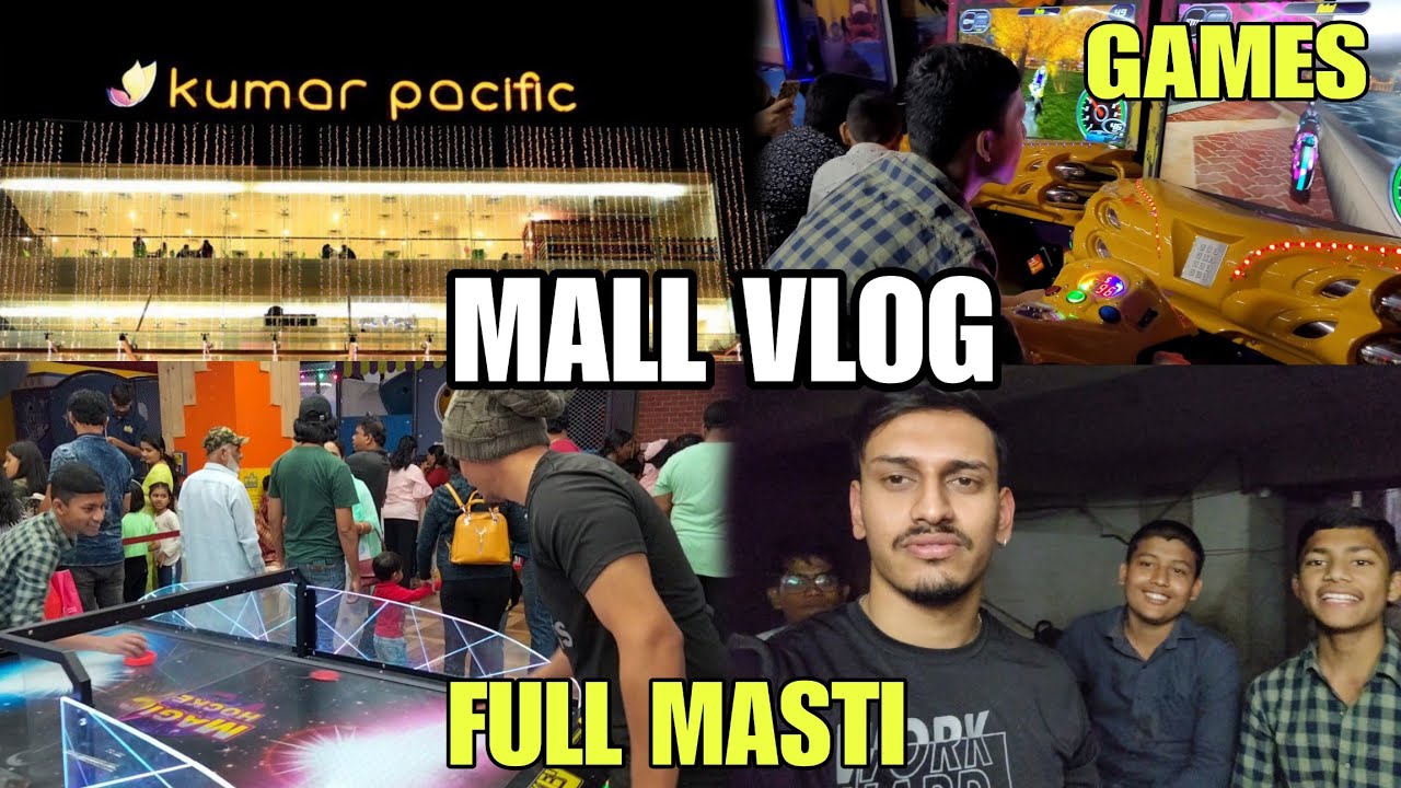 MALL VLOG | FULL MASTI | KUMAR PACIFIC MALL | OMKAR MUPID | VLOG NO 9 ...