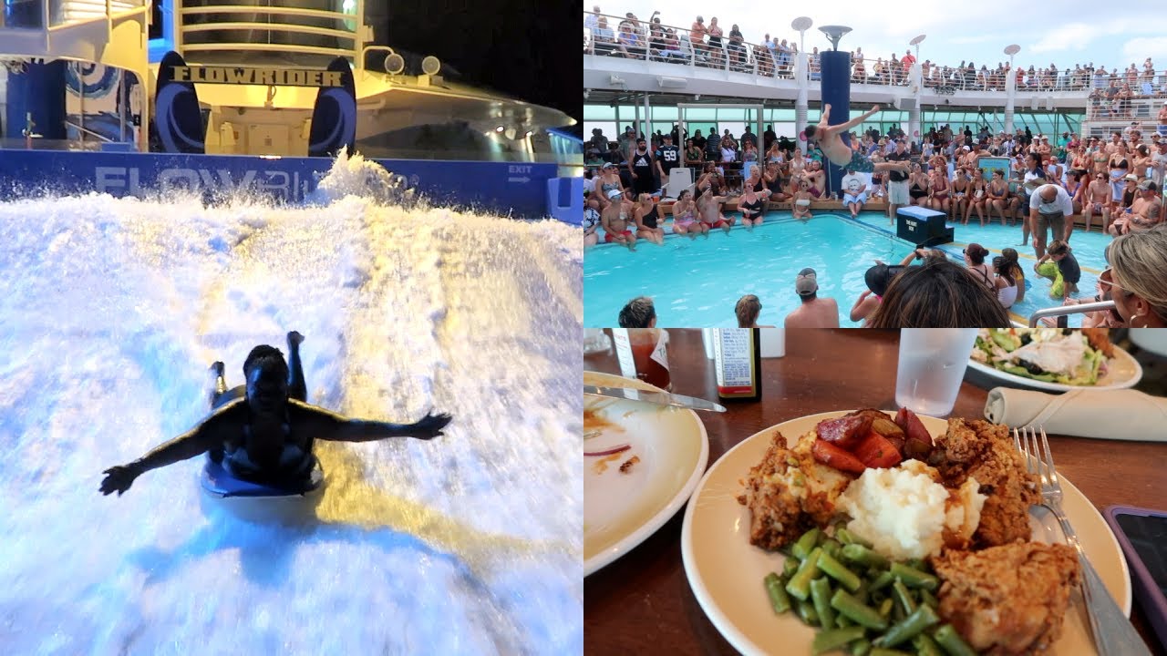 I Mastered the Flowrider | First Time in First Class - YouTube