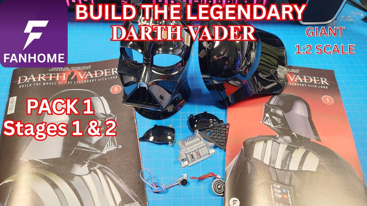Build Star Wars Darth Vader 1:2 Scale - Pack 1 - Stages 1 & 2 FANHOME ...