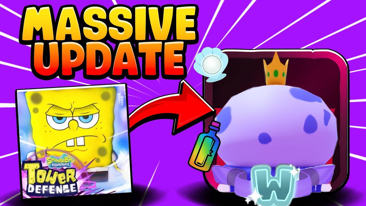 NEW SpongeBob TD Update Is CRAZY! OP CODE + REWARDS! - YouTube