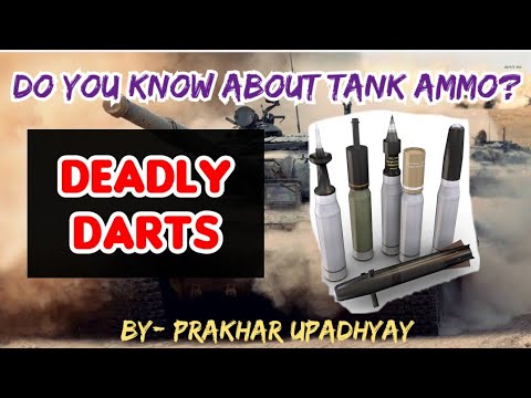 Tank Ammo Explained|| Deadly Darts (हिन्दी में) #Tank ammuniation #ap ...