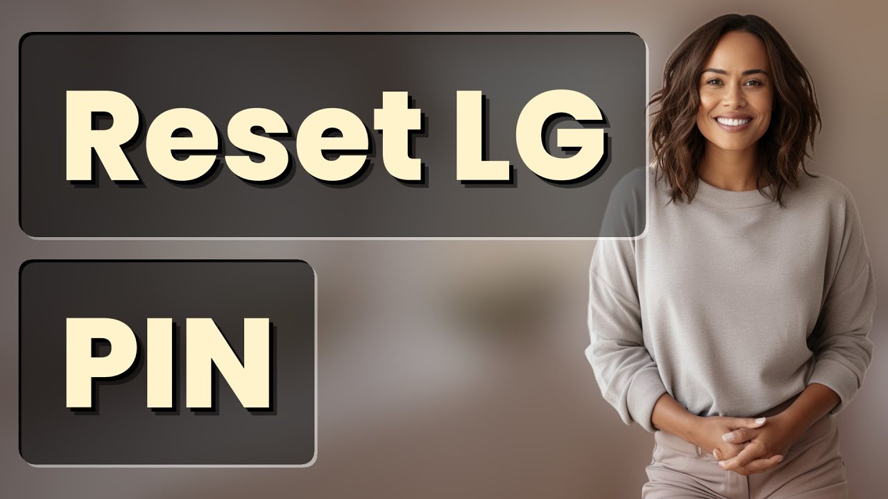 How Do You Reset the Privacy PIN on an LG Smart TV? - YouTube