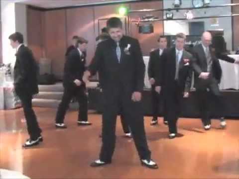 Men In Black Groomsmen dance
