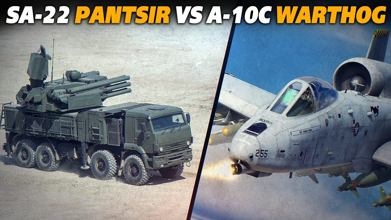 Sa-22 Pantsir Vs A-10C Warthog | The Best A-10 Simulator | Digital ...