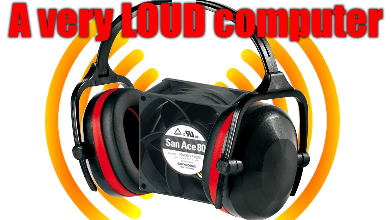 An extremely loud computer... - YouTube