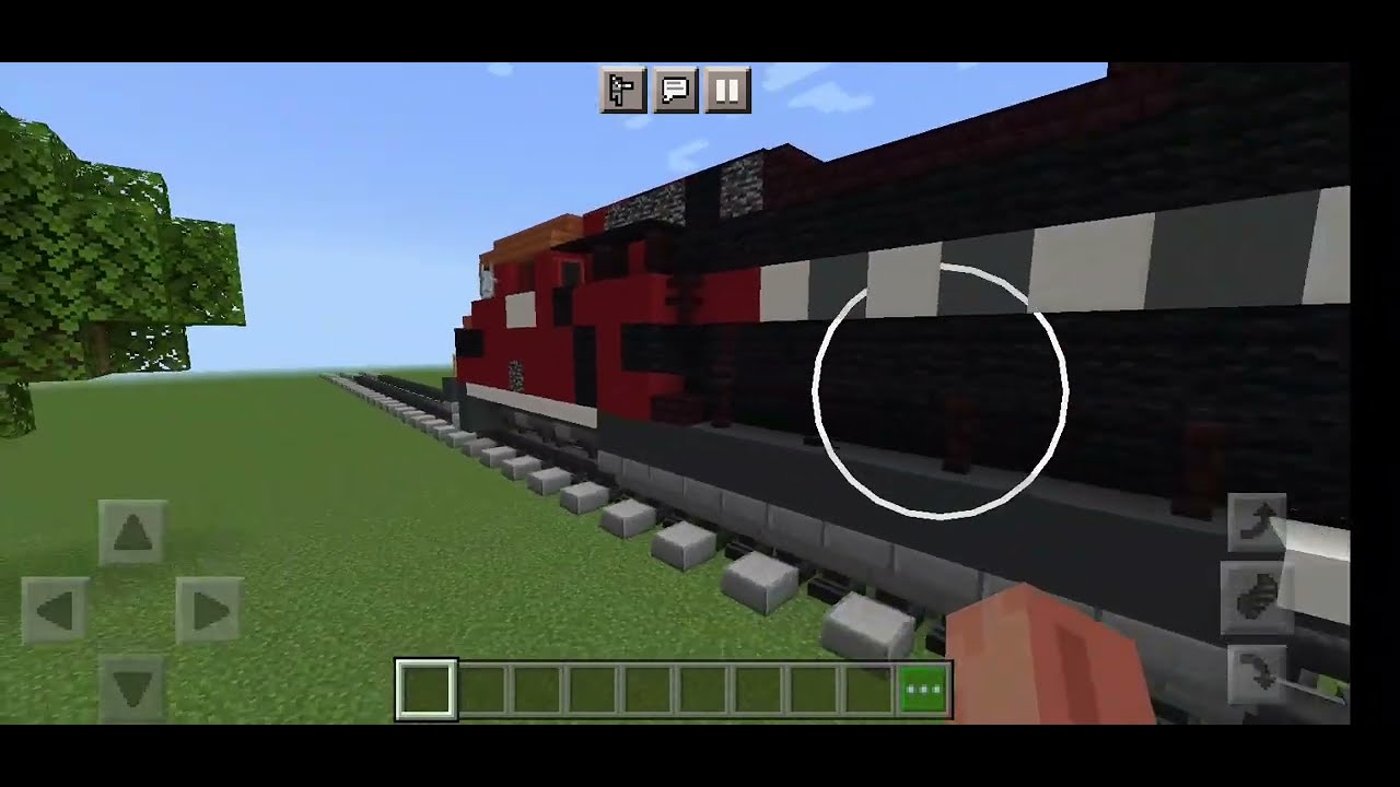 Minecraft Ferromex ES44AC Train Mexico Tutorial Diesel Locomotive - YouTube