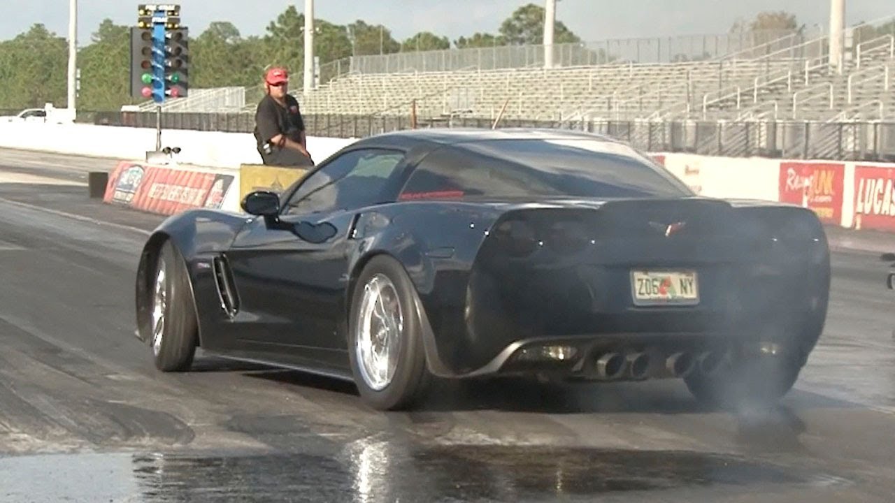 2015 Corvette Z06 Burnout