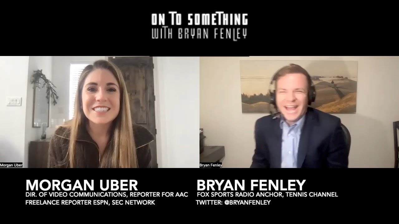 American Athletic Conference and ESPN reporter Morgan Uber is living ...