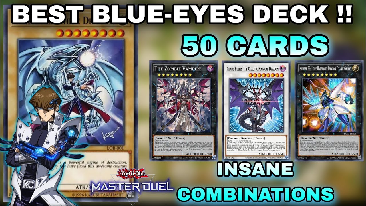 THE CARD IS GAME-BREAKING! BLUE-EYES Best Ranked Deck | MASTER DUEL YU ...