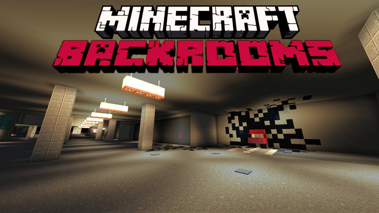 The Backrooms (Minecraft) Parking Garage - YouTube