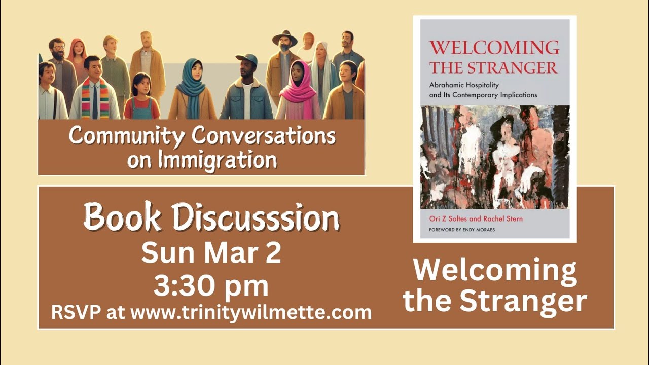 Welcoming the Stranger Book Review - March 2, 2025 - YouTube