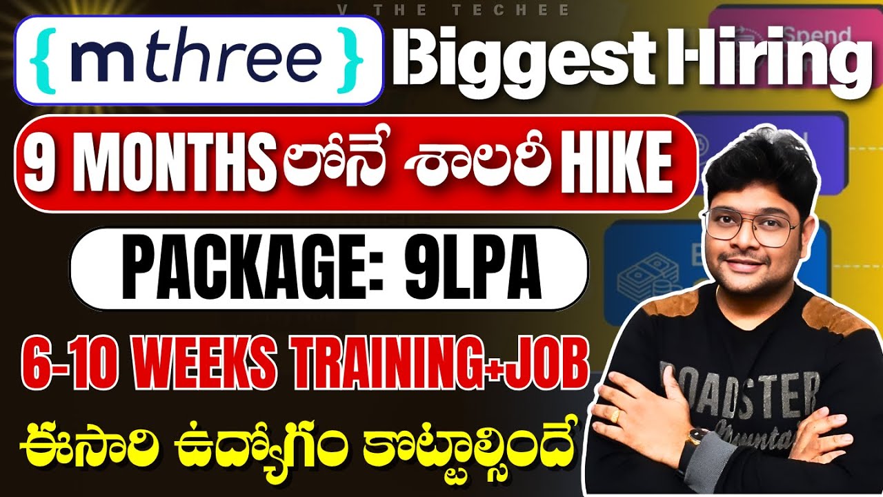 mthree Biggest Hiring | Latest Job in Hyderabad | Mega Offcampus Drive ...