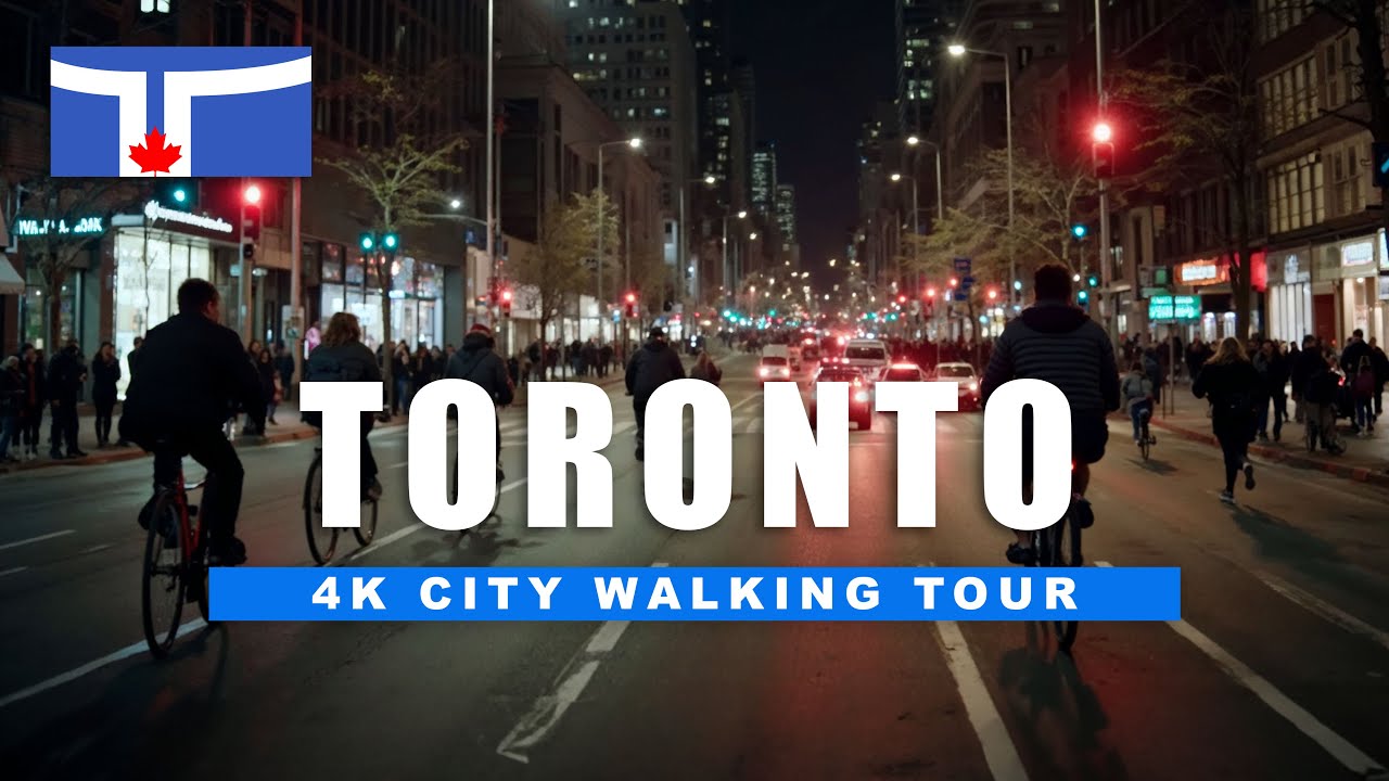 [LIVE] Downtown Toronto Night Stroll | Urban Toronto Walking Tour - YouTube