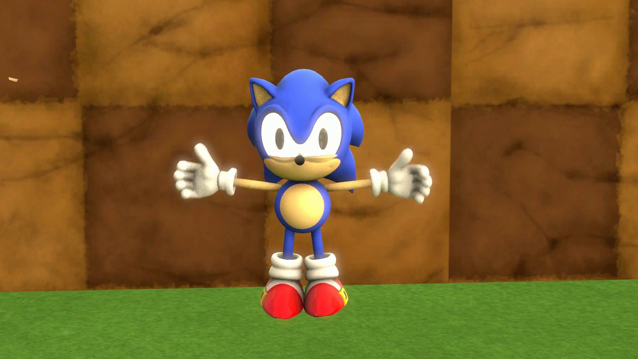 Sonic SFM Animation Test - YouTube