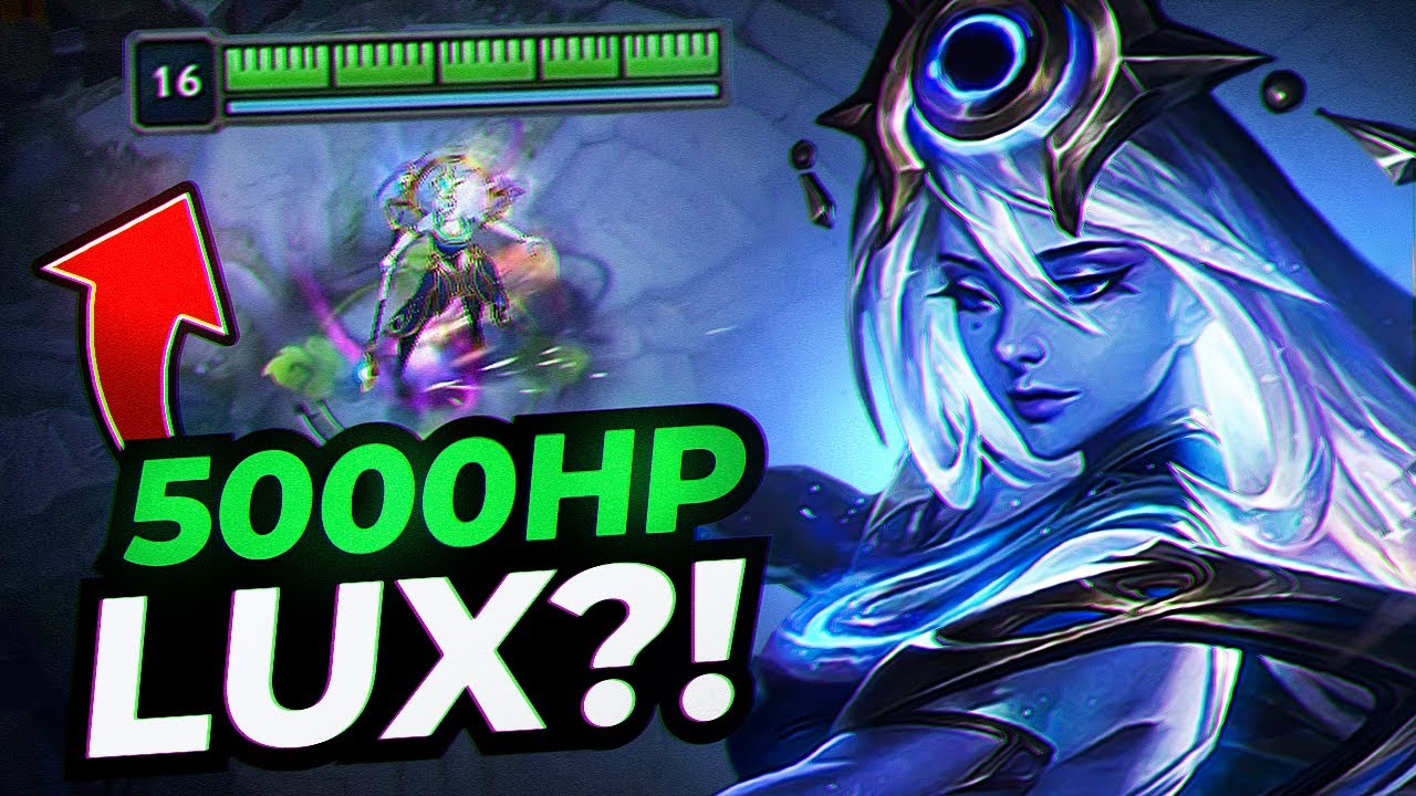 Lux, but I have 5000HP and Infinite Heals - YouTube