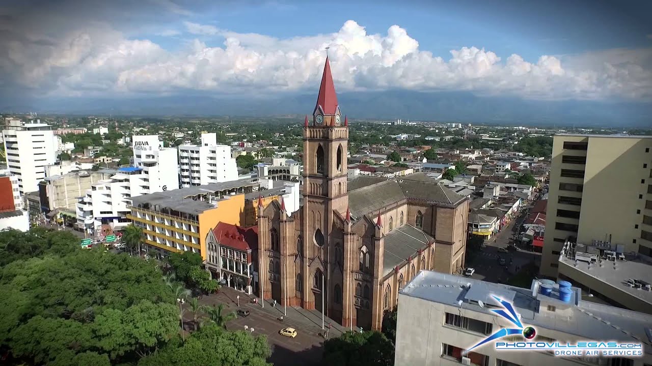 catedral inmaculada concepción de Neiva / Huila Drone air service - YouTube