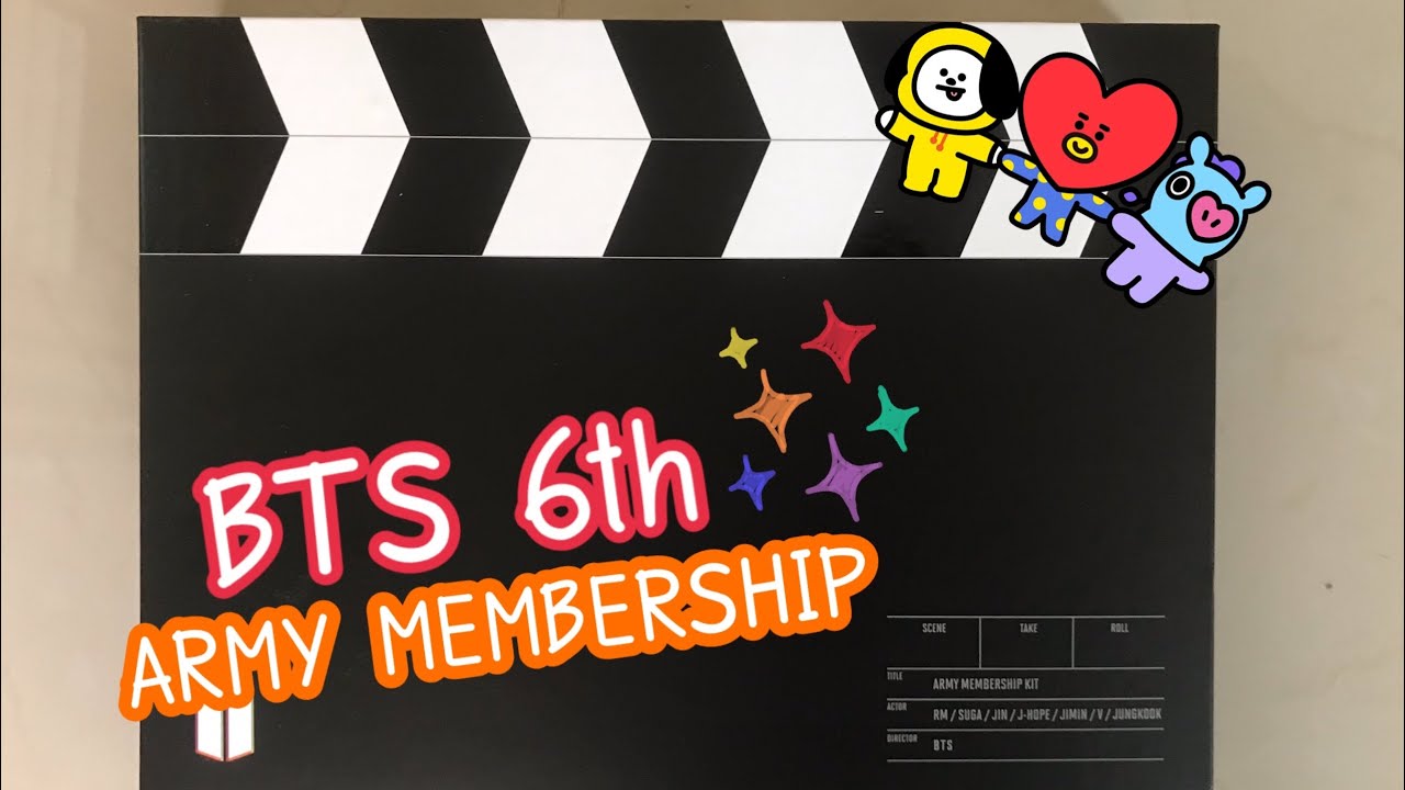 📦 #แกะพัสดุติ่ง (UNBOXING) BTS 6th Army Membership Kit : ARMY ZIP (BTS GLOBAL OFFICIAL FANCLUB ...