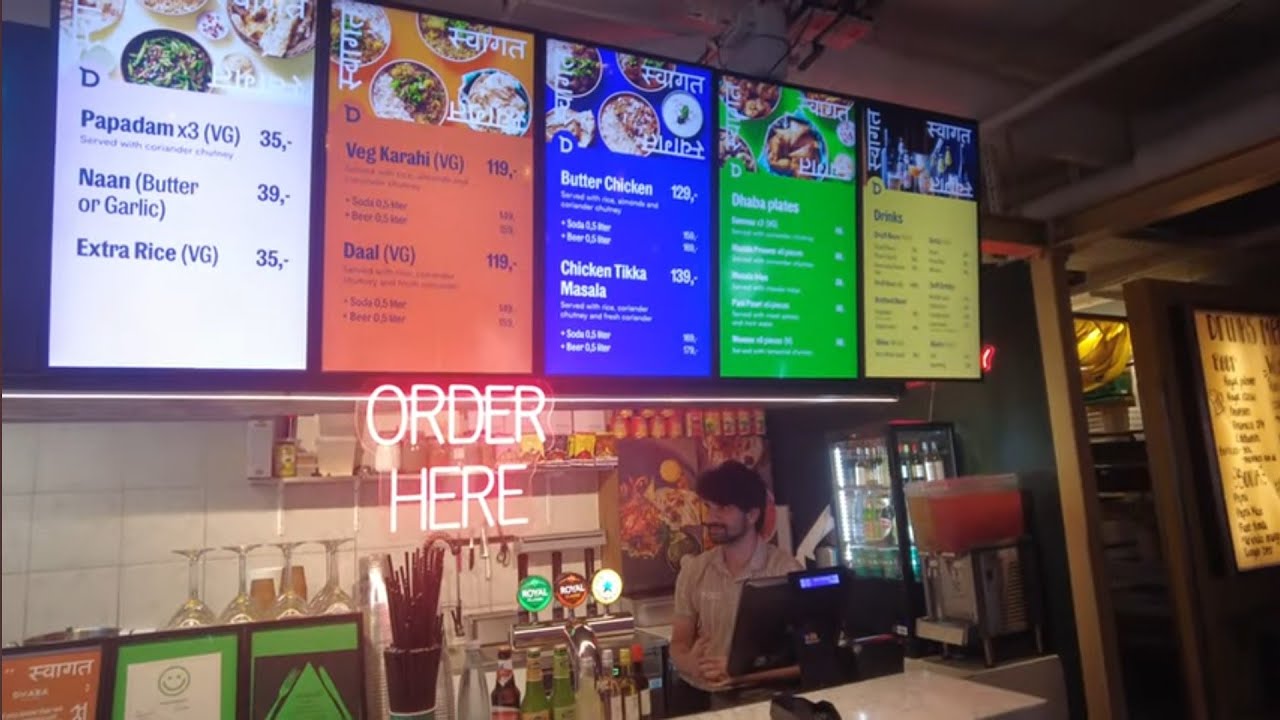 COPENHAGEN Tivoli Food Hall Denmark Sneaky Peak Into Park....... - YouTube