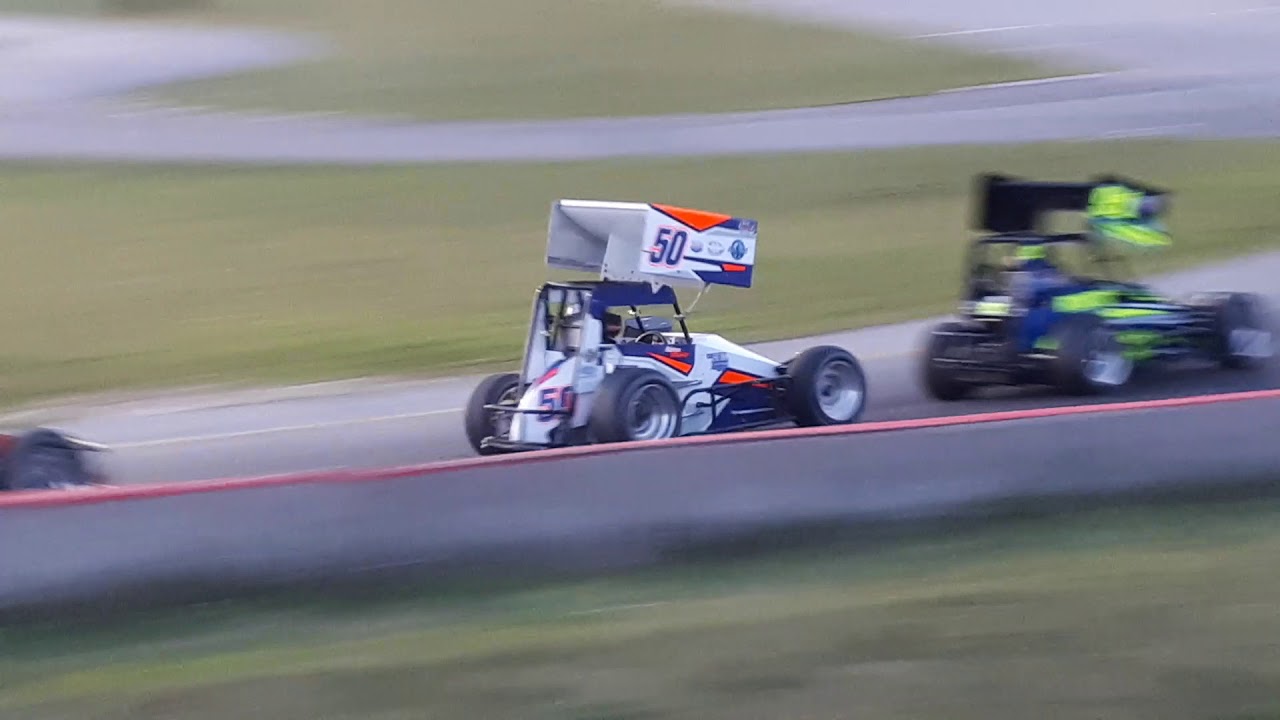 lucas oil TQ can am midgets flamboro speedway July 28th 2018 feature 2 ...