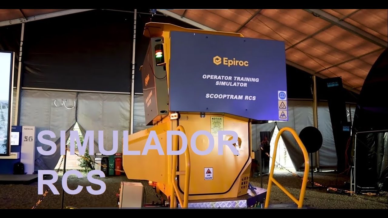 EPIROC Simulador RCS | Mina Aplicada - YouTube