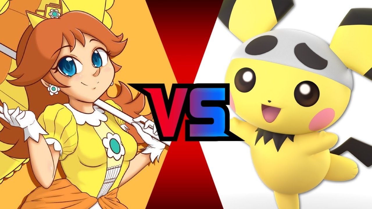 SSBU - Daisy (me) vs Fake Pichu - YouTube