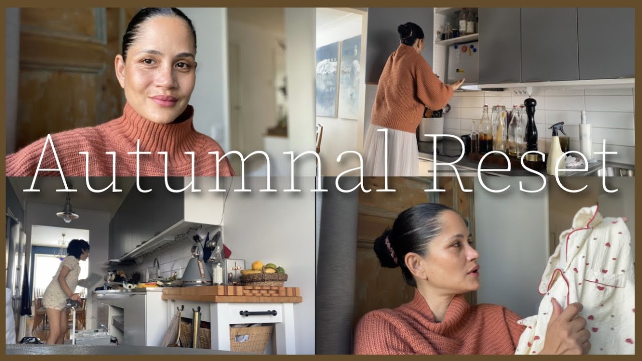 AUTUMN RESET 2024 | organize my Swedish kitchen with me - YouTube