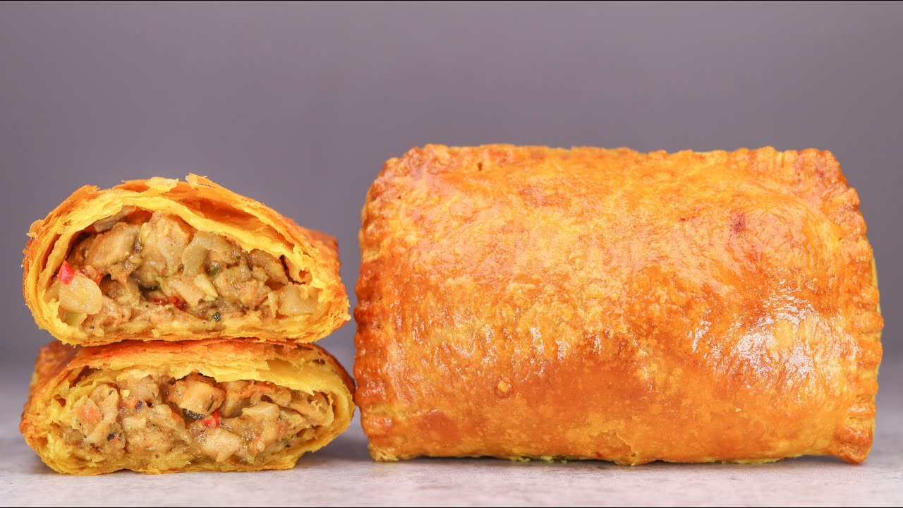 How to Make Flaky Chicken Patties - YouTube