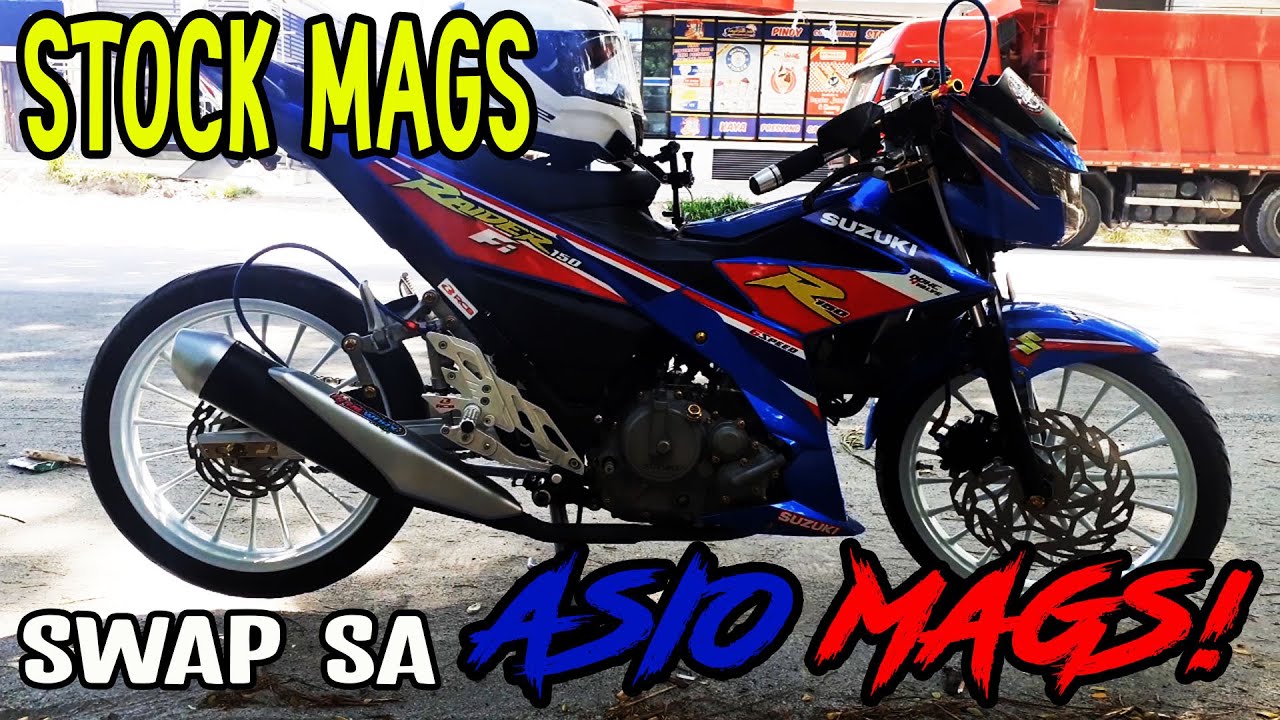 ASIO MAGS FOR RAIDER 150 FI - YouTube