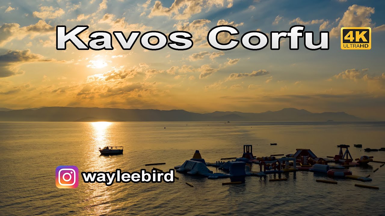 Kavos Corfu Greece 4K - YouTube