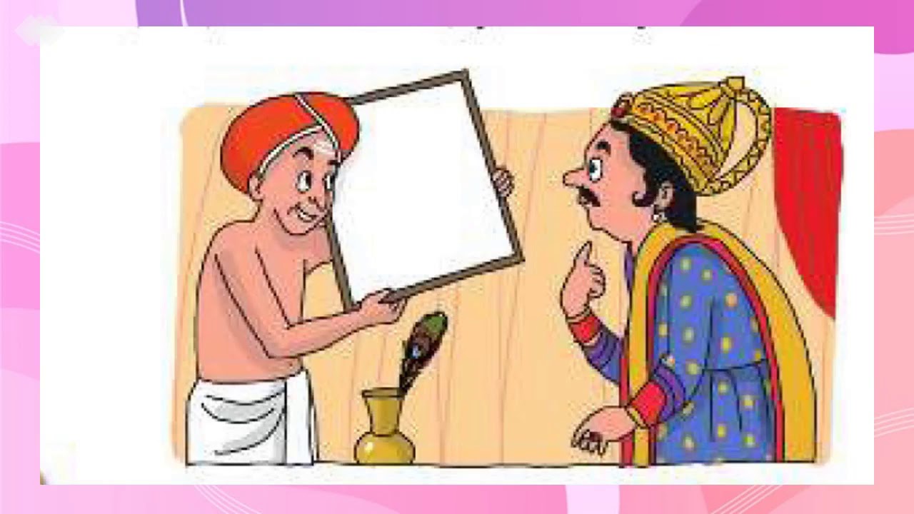 Class 3 |English Lesson -Tenali Raman Draws a Picture | With Question ...