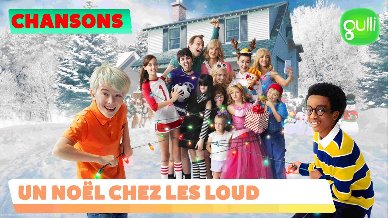 UN NOËL CHEZ LES LOUD I Les Loud chantent "C'est Noël" IRL ...