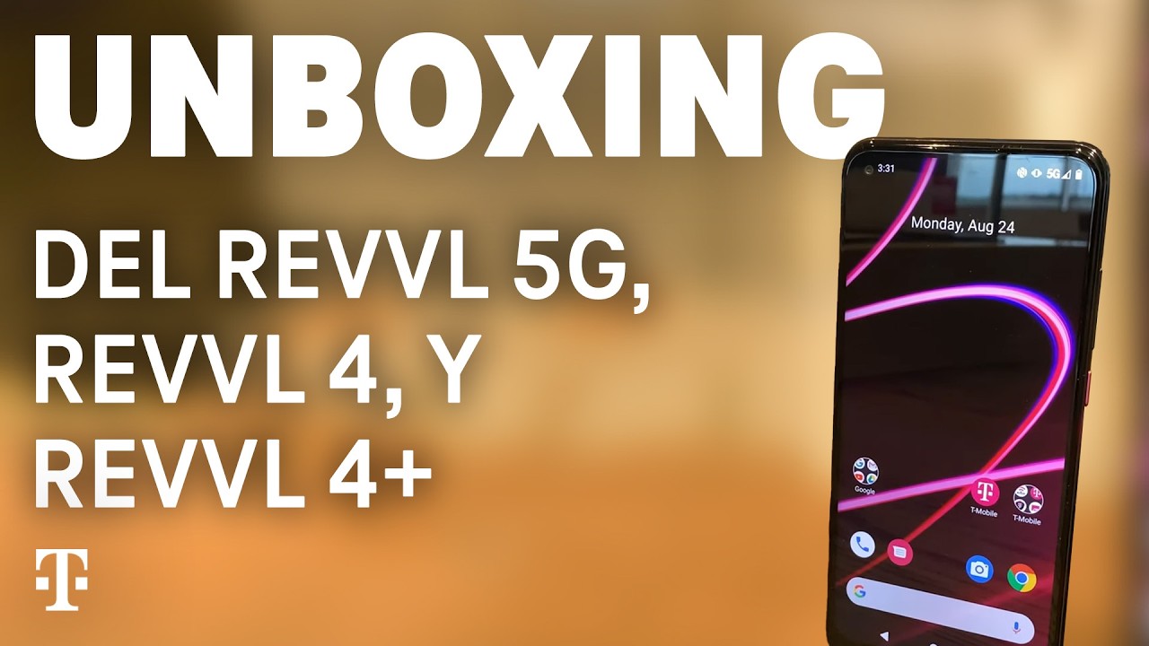 Unboxing del REVVL 5G, REVVL 4, y REVVL 4+ de T-Mobile | T-Mobile ...
