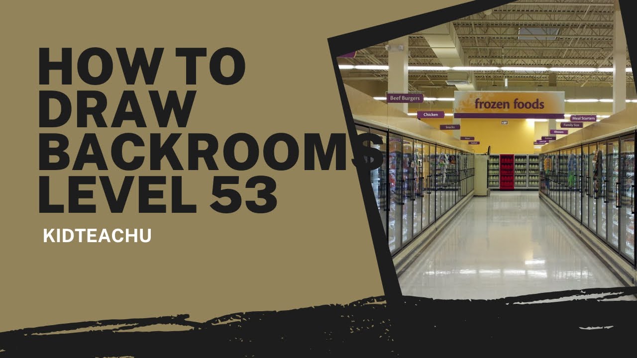 How to Draw Backrooms Level 53 - YouTube