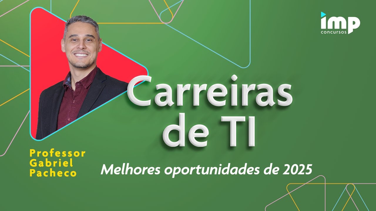 Carreiras de TI - Melhores oportunidades de 2025 com o professor Gabriel Pacheco - YouTube