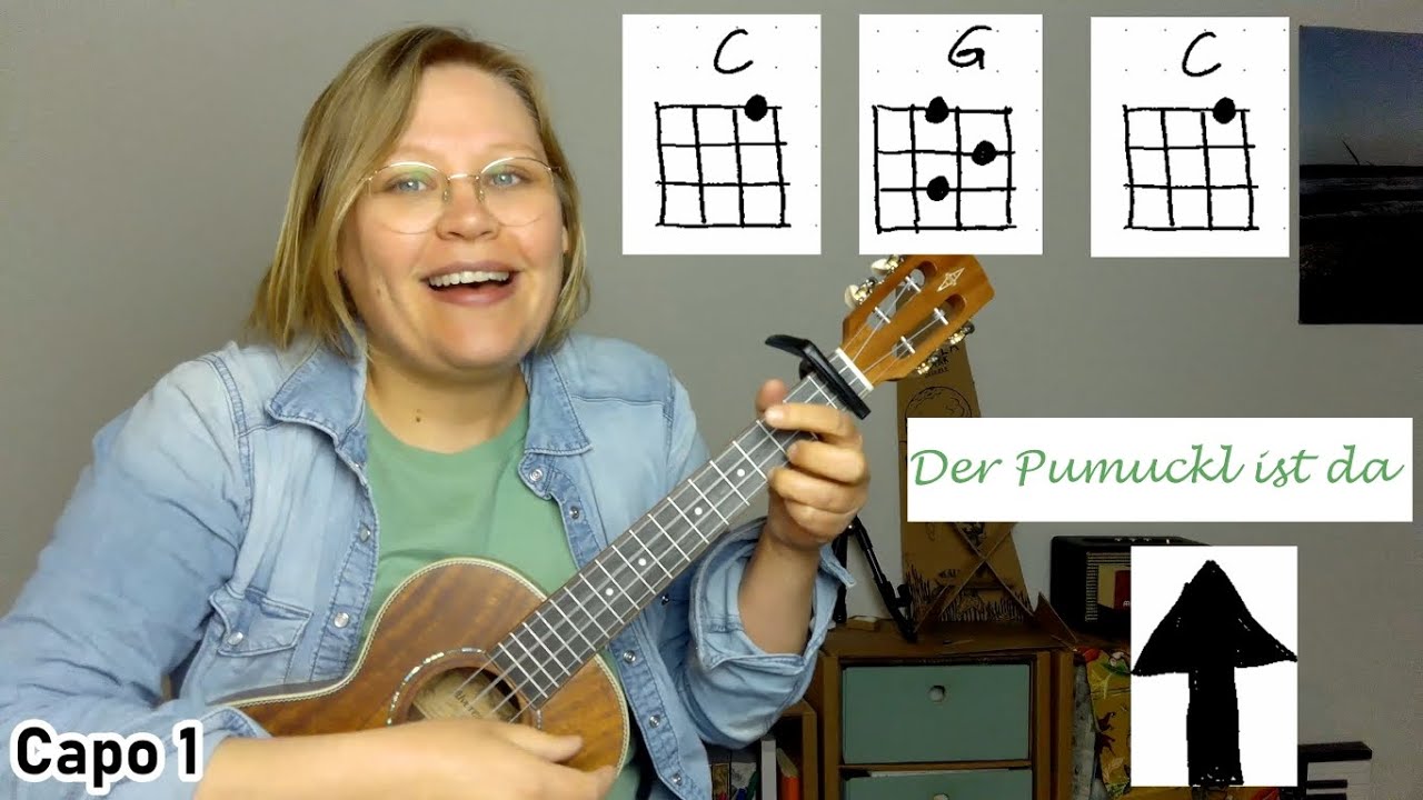 Hurrra, hurra! Der Pumuckl ist da (F. Muschler)| Ukulele playalong ...
